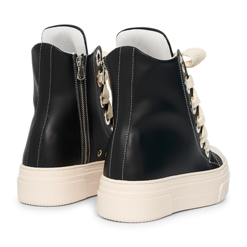 CALIPSO 300 – Black Leather – CRISTIANZEROTRE UK